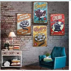 Wall Decor | New Metal Vintage Tin Sign Decorcinema Movie Retro Wall ...